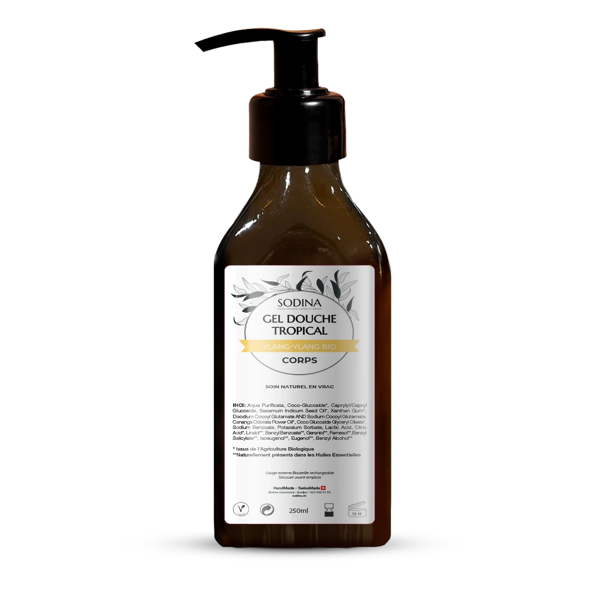 Personalized Shower Gel - Sodina Cosmetics